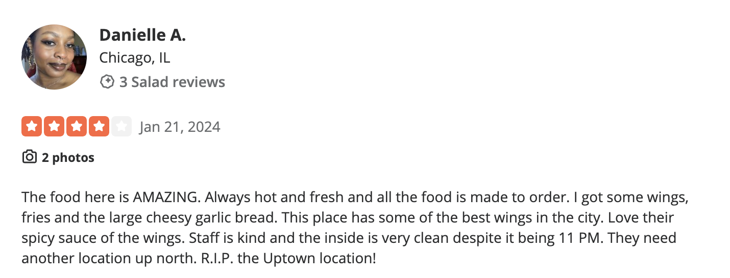 Reviews - Papa Ray's Chicago Pizza and Wings
